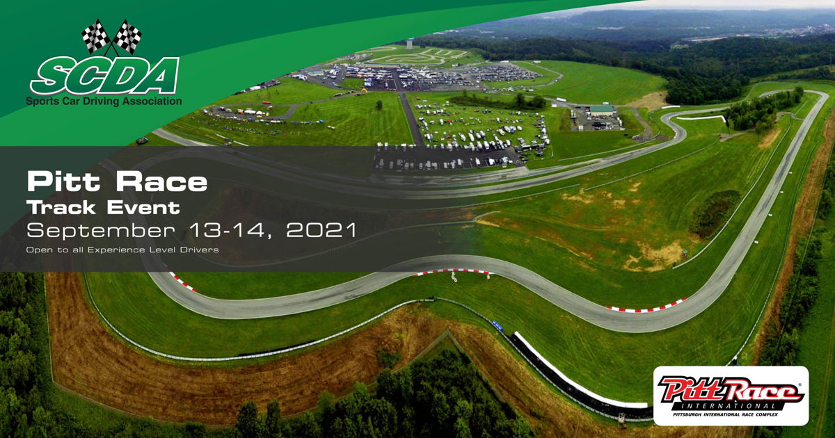 SCDA- Pitt Race- 2 Day Track Event- Sept. 13-14 info on Sep 13, 2021 ...
