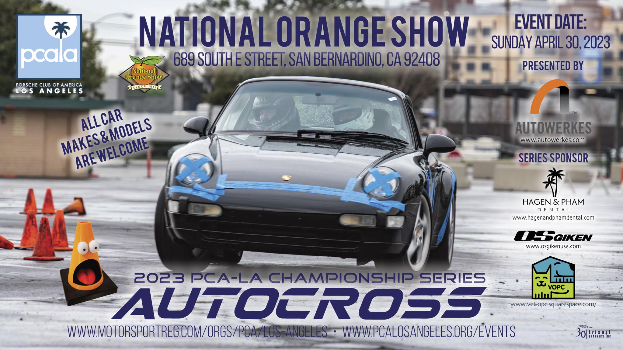 PCA-LA Autocross Championship Series 4-30-23