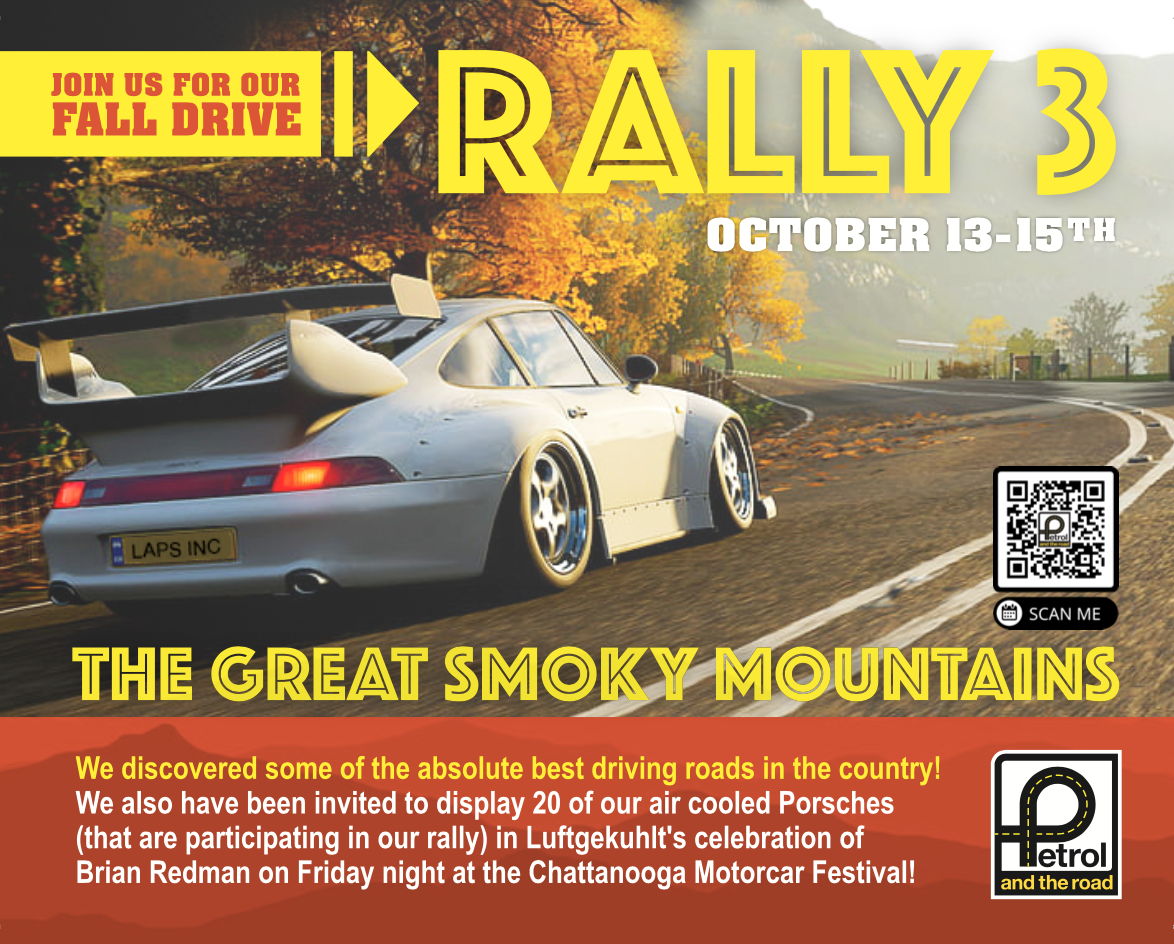 Petrol and the Road Fall Rally 2023 THE SMOKY'S