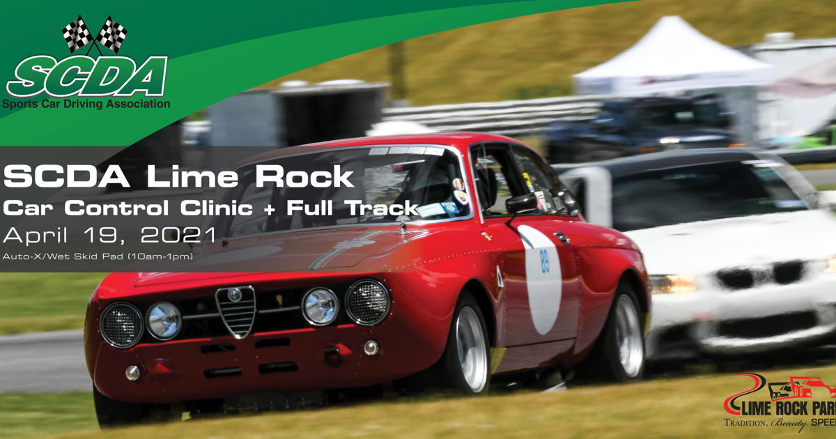 SCDA- Lime Rock Park- Track Day Event- April 19th info on Apr 19, 2021 ...